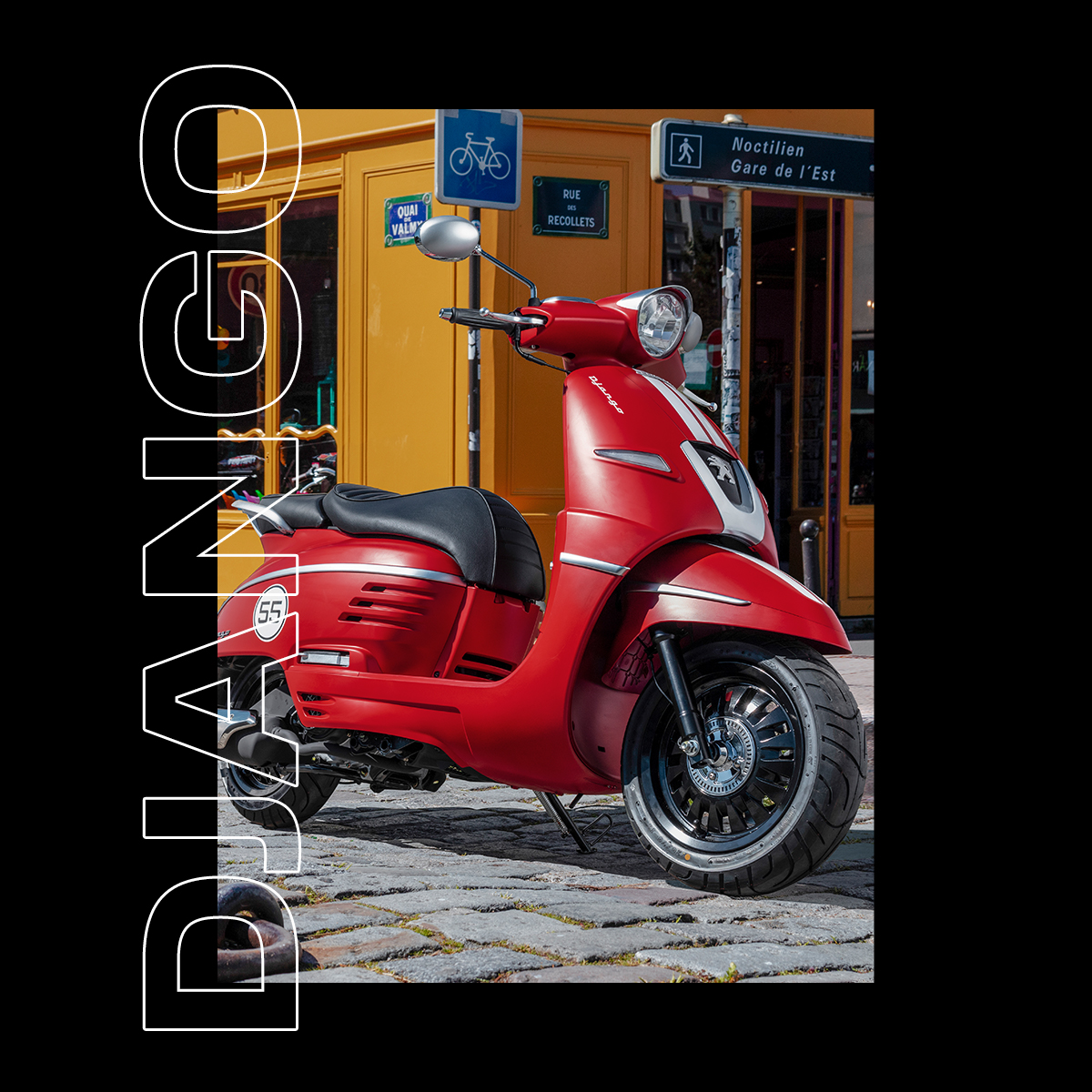 Le scooter DJANGO - C2R For Scooter